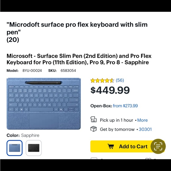 Microsoft | Tablets & Accessories | Microsoft Surface Pro Flex Keyboard ...